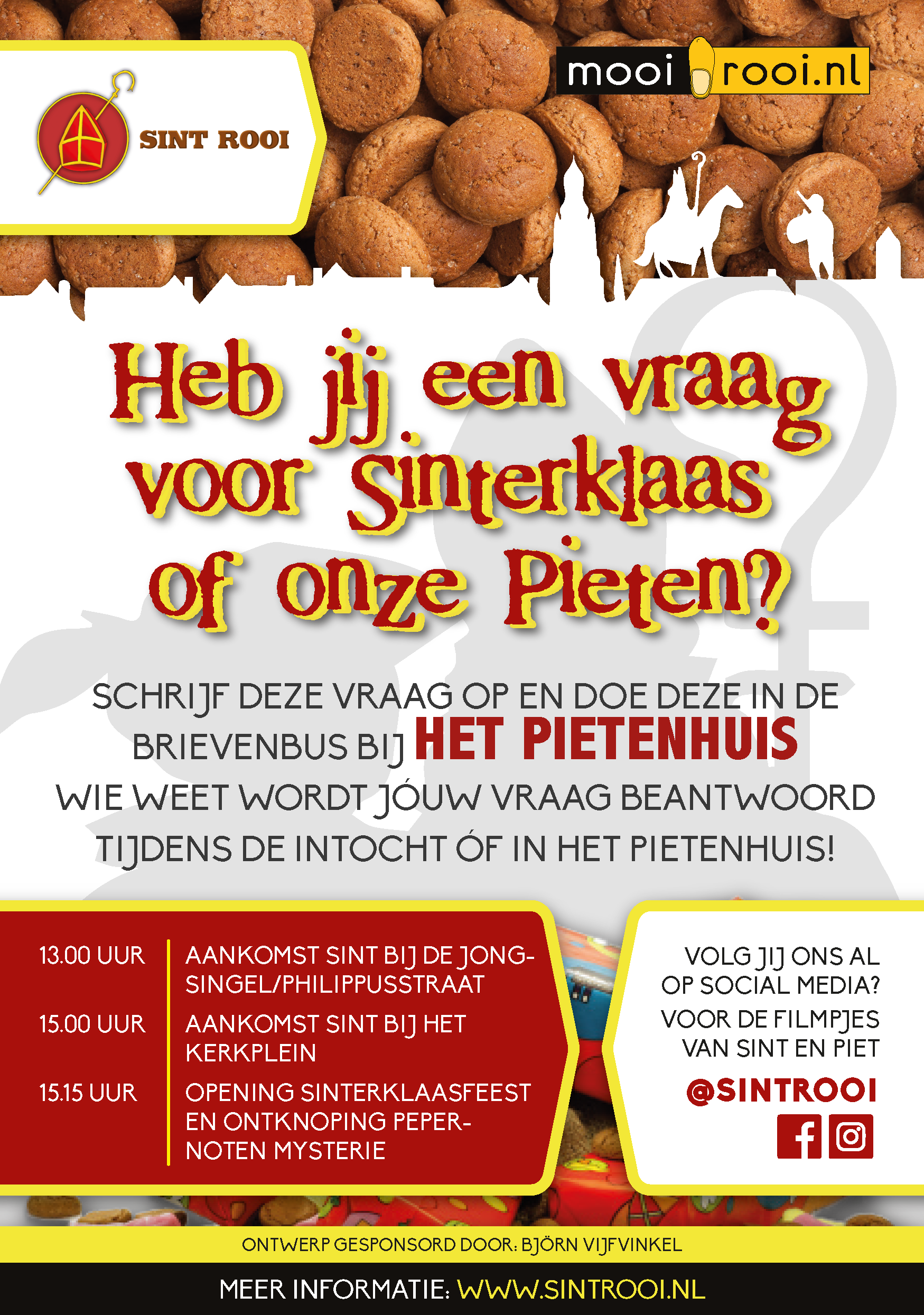 Sint Rooi – Sinterklaas in Sint-Oedenrode